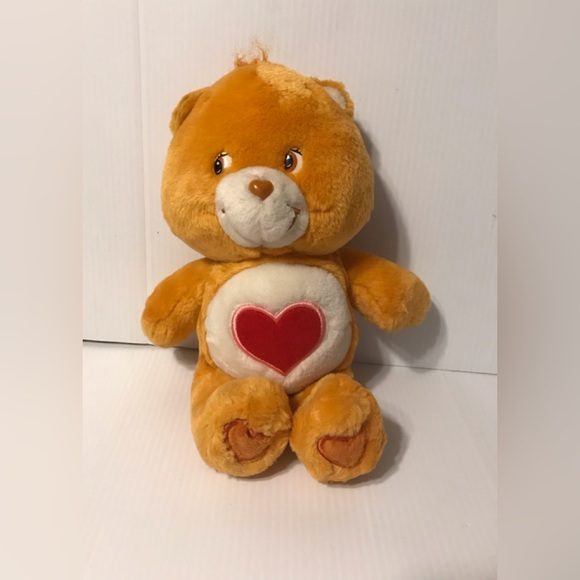 Toys | Care Bears Heart Teddy Bear Plush Toy | Poshmark
